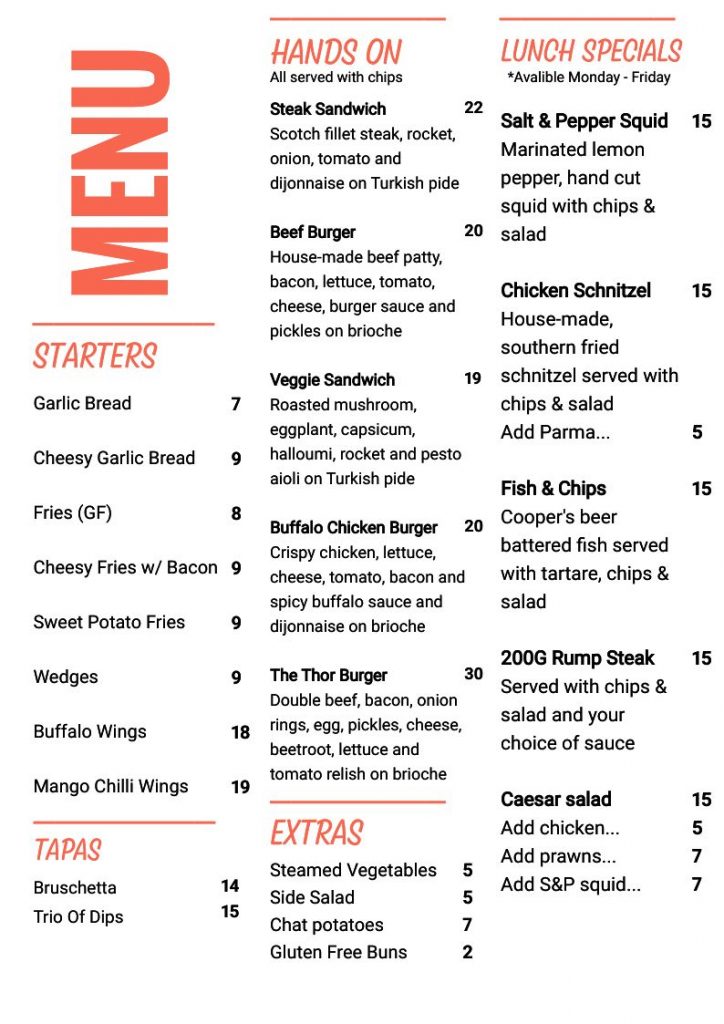 Dining – The Coast Hotel