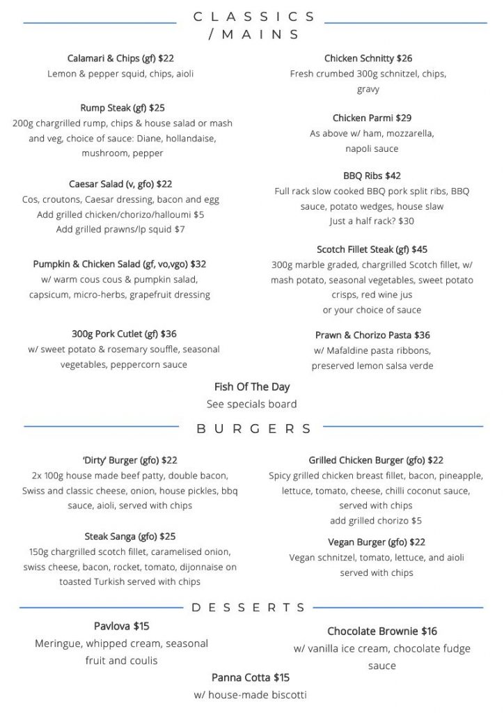 Dining – The Coast Hotel